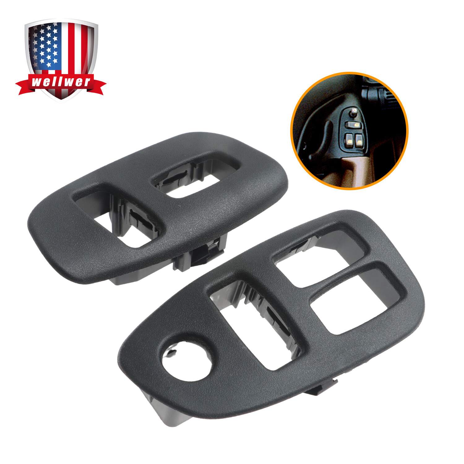 Power Window Door Switch Trim Panel LH & RH Side Fit for Chevrolet ...