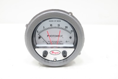 Dwyer A3025 Photohelic Pressure Switch 0-25in-h2o 120v-ac | eBay