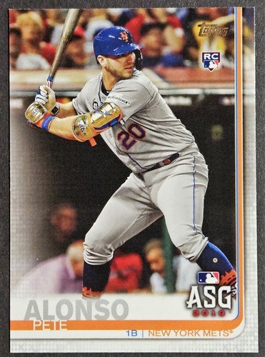 2019 Topps Update #US47 Pete Alonso Rookie Card RC New York Mets | eBay