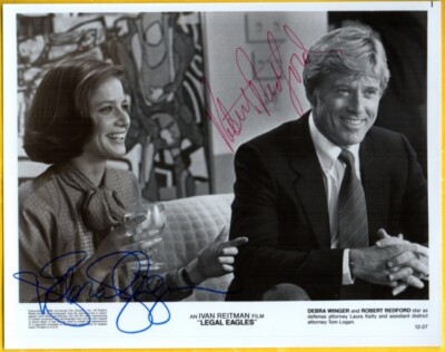 W-DEBRA WINGER,ROBERT REDFORD Autographed Photo - W/COA | eBay