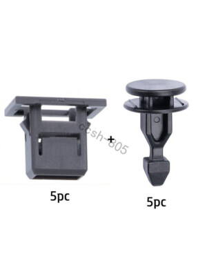 5 Sets Car Striker Engine Bulkhead Cover Retainer Clips For Honda | eBay