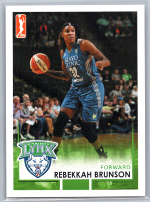 Rebekkah Brunson 2017 Rittenhouse WNBA #58 Minnesota Lynx | eBay