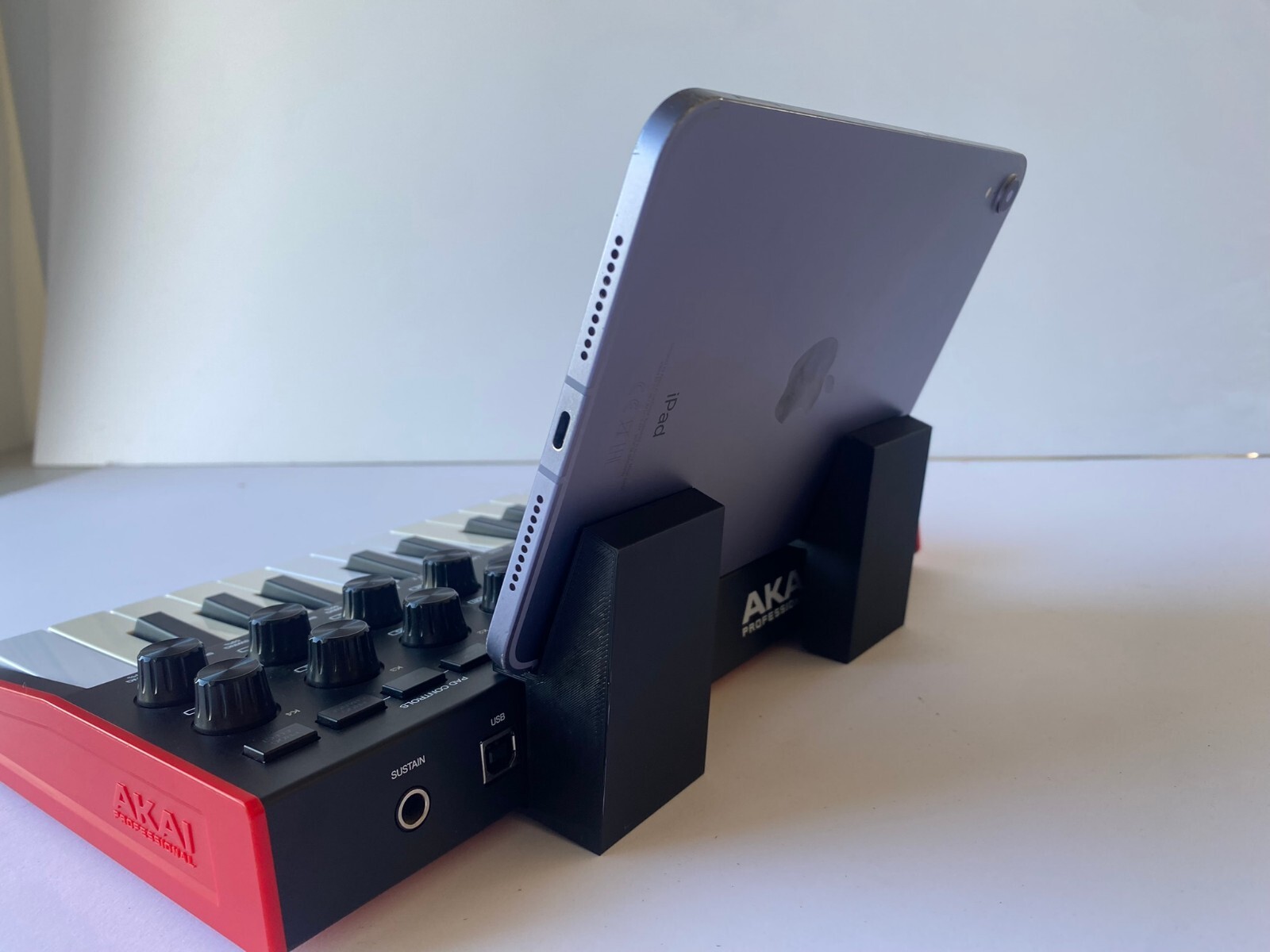 Stand Holder for AKAI MPK Mini mk3 Attach Your tablet IPAD / Smartphone ...