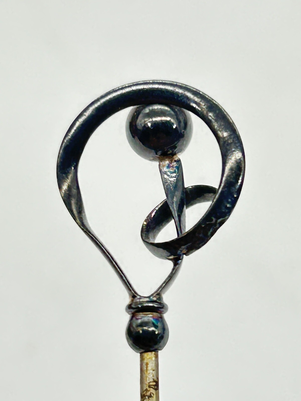 Antique Sterling Silver Charles Horner Hat Pin - Gem