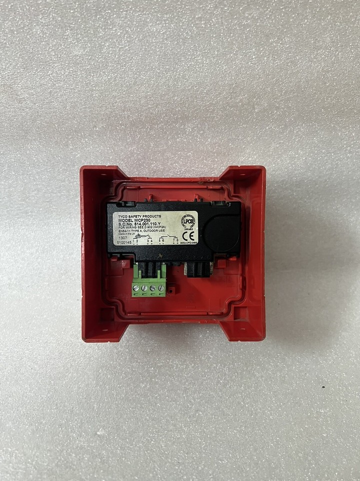 TYCO MCP230 514.001.110.Y MANUAL CALL POINT (MCP) | eBay