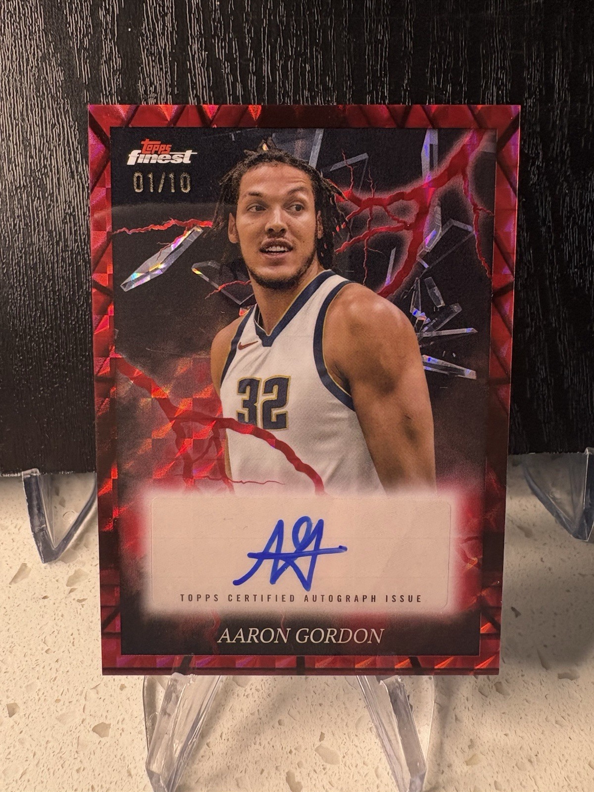 Aaron Gordon 2024 Topps Finest #223 Base Rare - Red Black Vapor ...