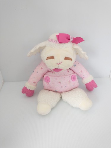 Vintage Baby Lambchop Hand Puppet 18" pink clothes & w/ pacifer Sherri ...