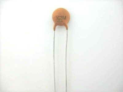 50 PCS .01uf / 10nf / .01mfd / (103) @ 50V - Ceramic Disc Capacitor ...