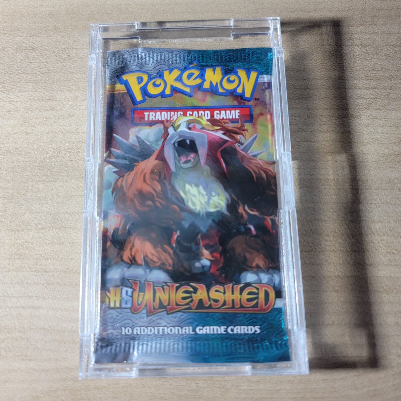 Pokemon TCG HS Unleashed Sealed Booster Pack Entei Artwork 820650105326 ...