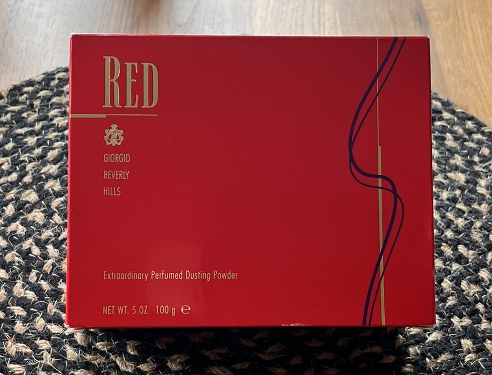 Giorgio Beverly Hills Red Extraordinary Perfumed Dusting Powder Vintage ...