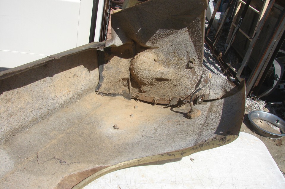 1968 ROAD RUNNER GTX LEFT FENDER 383 440 MOPAR PLYMOUTH BELVEDERE B ...