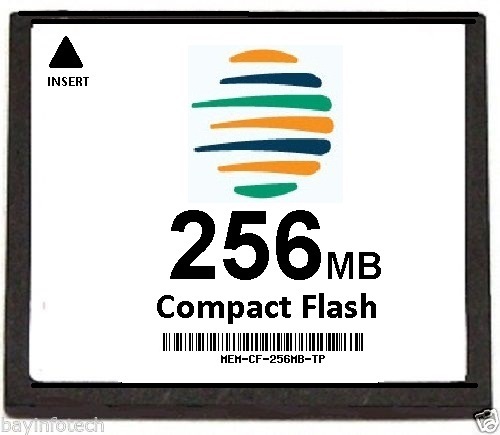 MEM-CF-256MB 256MB Flash Memory For Cisco 1900 2900 3900 Series Routers ...