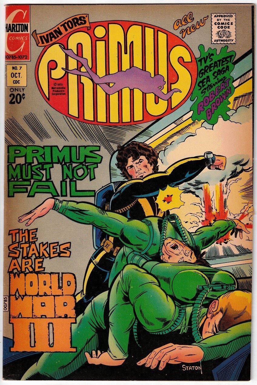 PRIMUS # 7 (CHARLTON) (1972) JOE GILL story & JOE STATON art - FINAL ISSUE ! | eBay