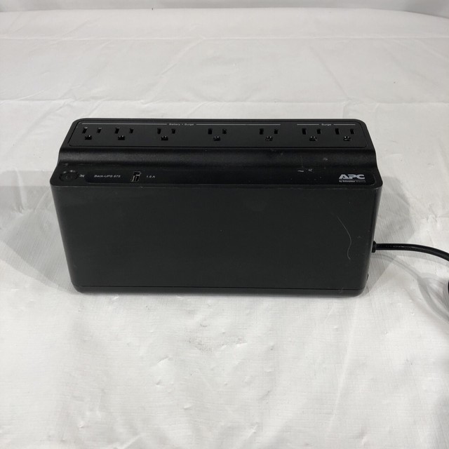 APC BE670M1 675VA 360W 7 Outlets BackUPS - Black for sale online | eBay
