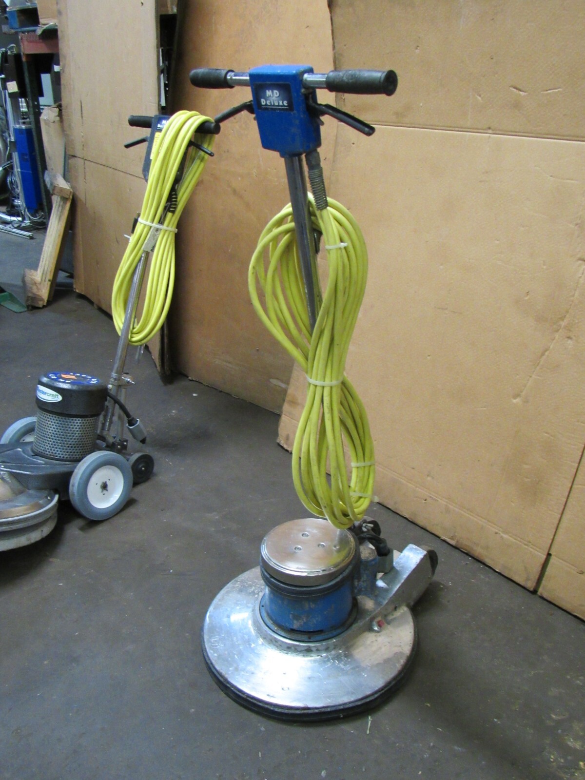 MASTERCRAFT 18" LOW SPEED BURNISHER BUFFER POLISHER MD-20D 1HP 175RPM ...