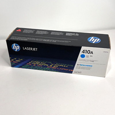 Genuine HP CF411A (410A) Cyan Toner Cartridge - NEW SEALED | eBay