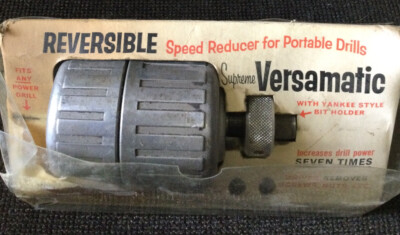 Vintage Supreme Versamatic Reversible 4100 Speed Reducer for Portable ...