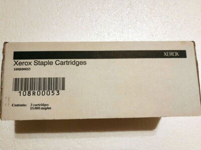 Xerox 108R00053 Staple Cartridges (Box of 3 Cartridges) - Genuine ...