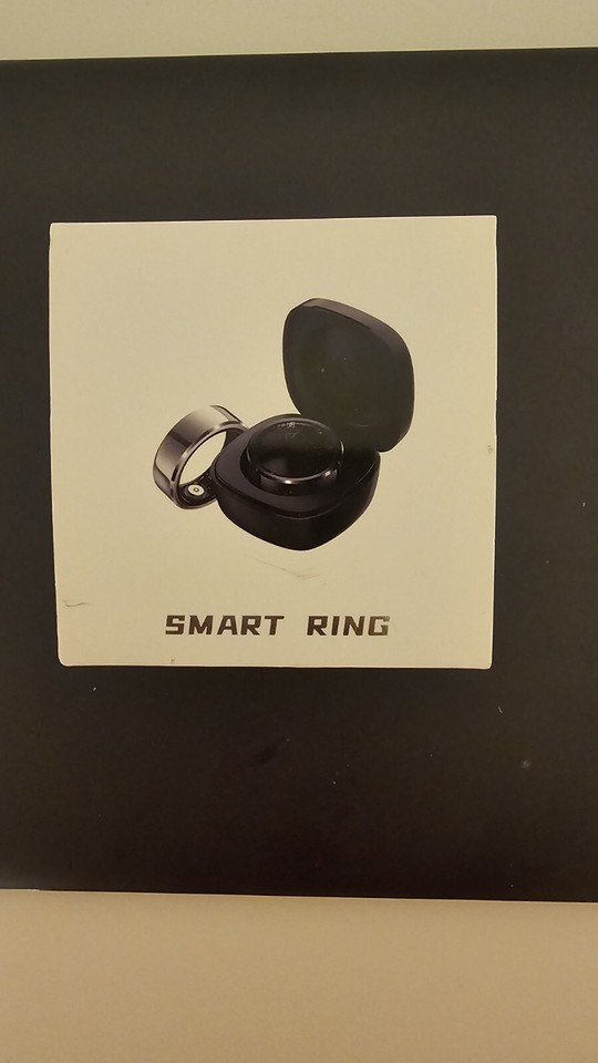 Smart Ring Health IP68 Waterproof Finger Ring Monitor Heart Rate ...