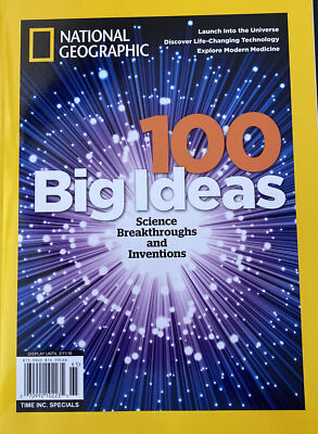 National Geographic, 100 Big Ideas Science Breakthroughs & Inventions ...