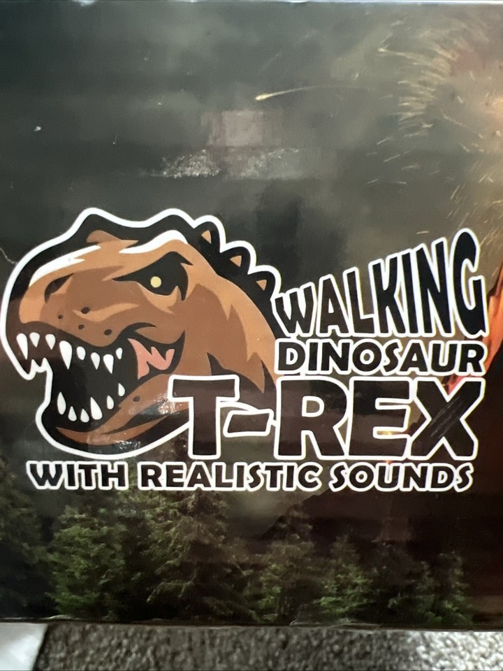 Walking Dinosaur T- Rex w/ Realistic Sounds & Remote Control NEW | eBay