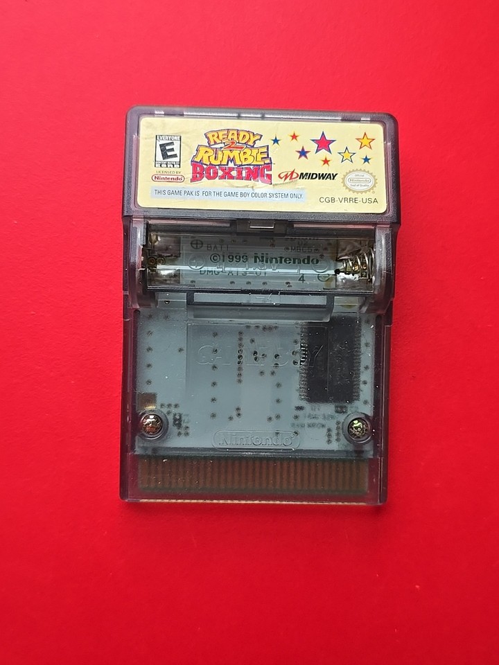 Game Boy Color Nintendo GBC Lot 4 Rumble Games Star Wars Boxing More No ...