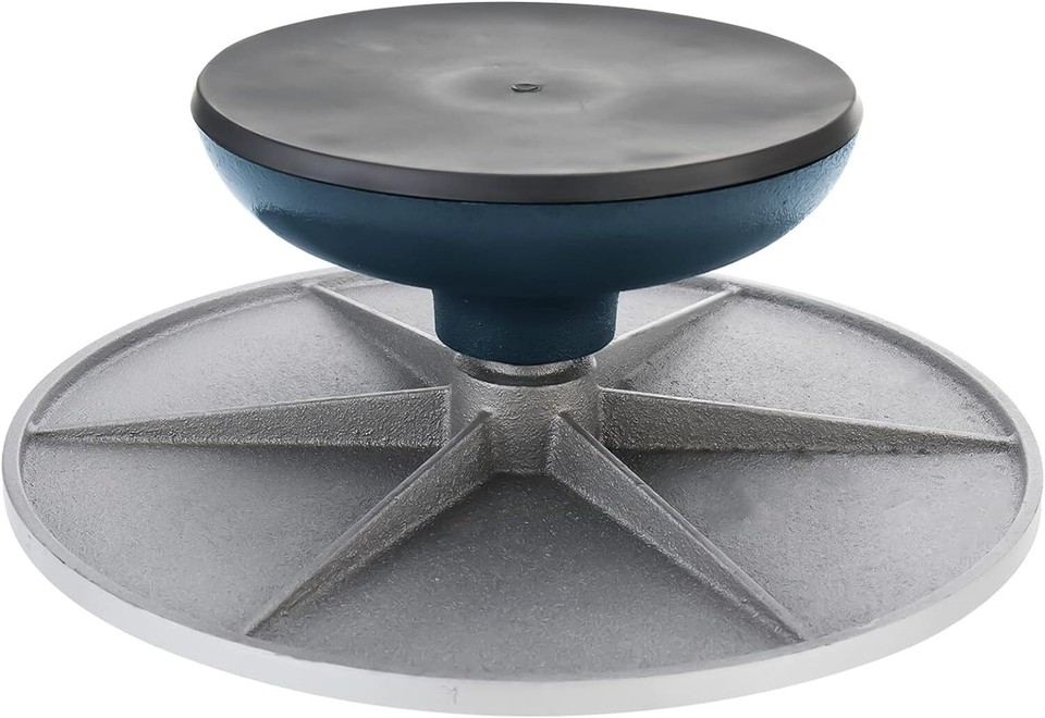 7" Diameter Sculpting Wheel Heavy Duty Metal Pottery Decorating Banding ...