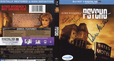 Marli Renfro & Vera Miles "Psycho" AUTOGRAPH Signed Blu-Ray DVD Cover ...