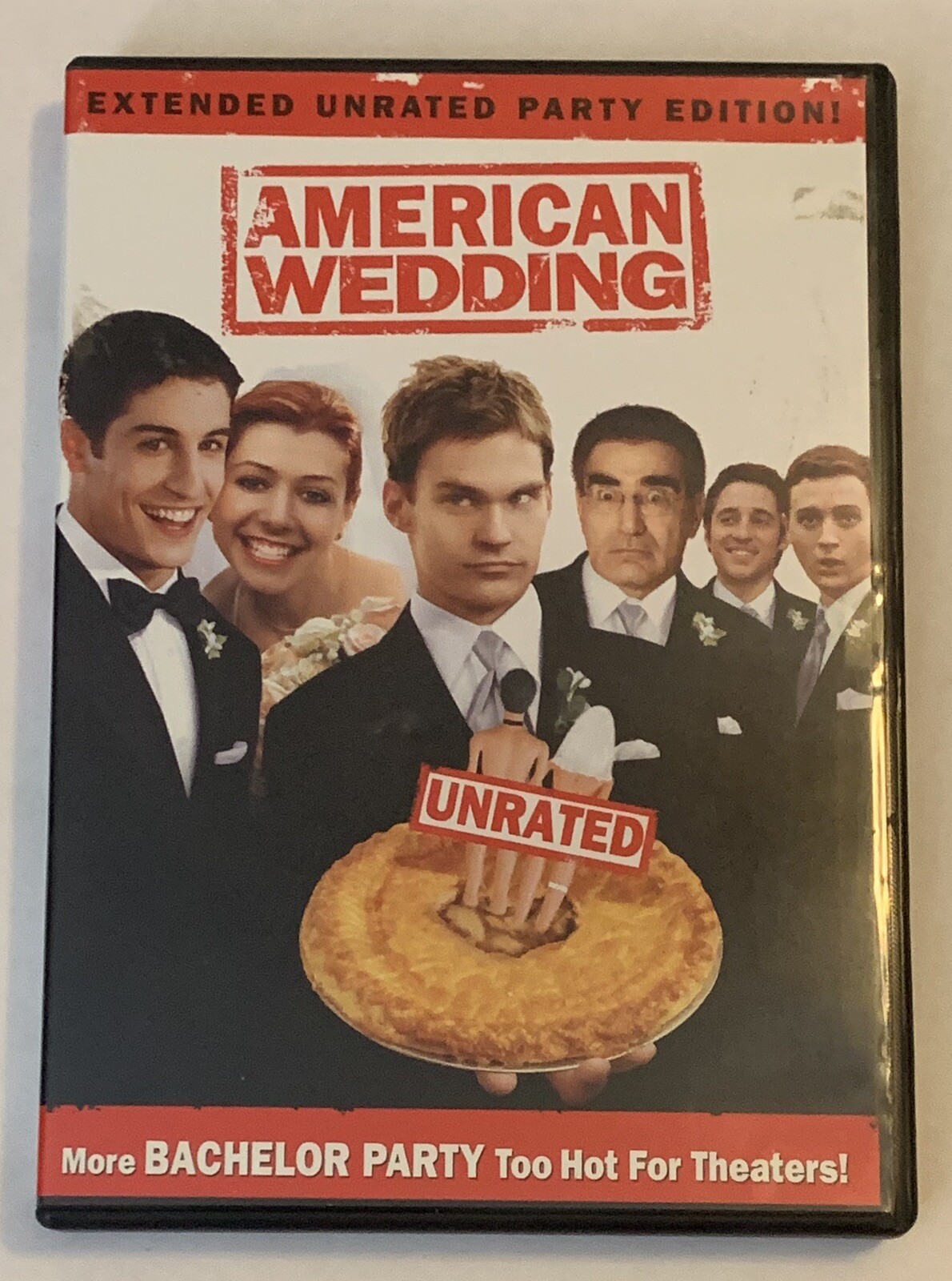 AMERICAN WEDDING - DVD Movie - JASON BIGGS - Widescreen - FREE SHIPPING ...