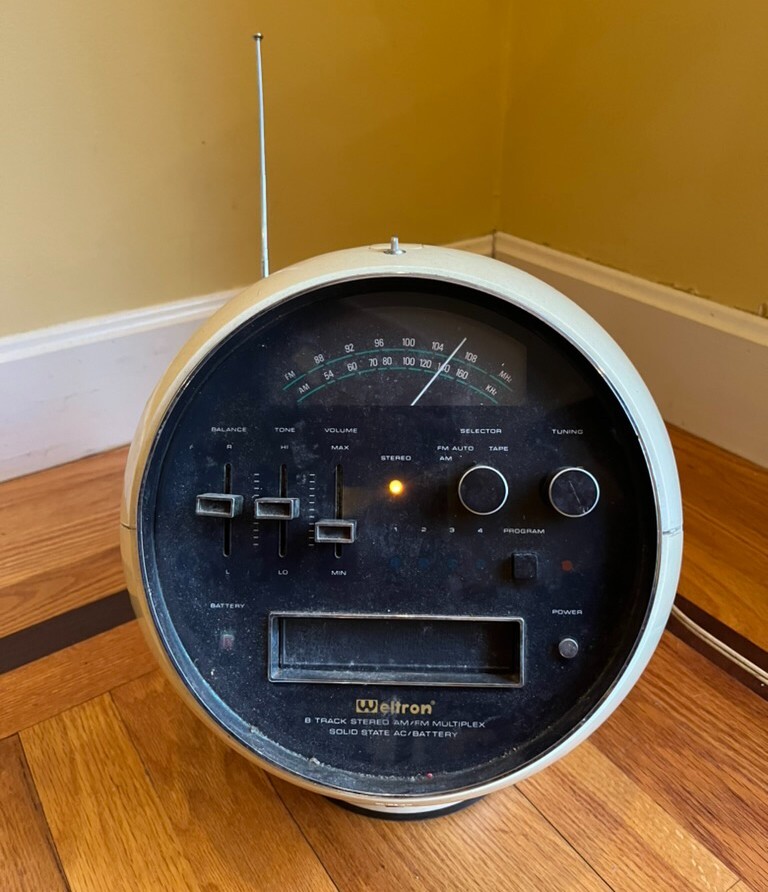 1970s Weltron Model 2001 8-Track Stereo Tape Player + 39 Classic 8 ...