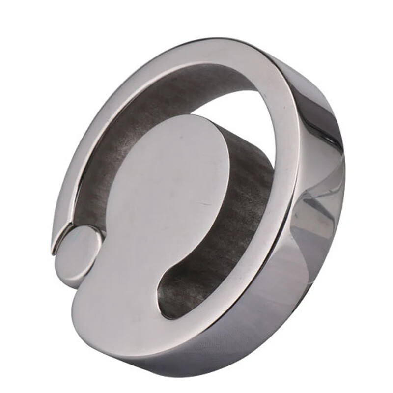 Metal Scrotum Pendant Penis Restraint Ring Balls Weight Stretch ...