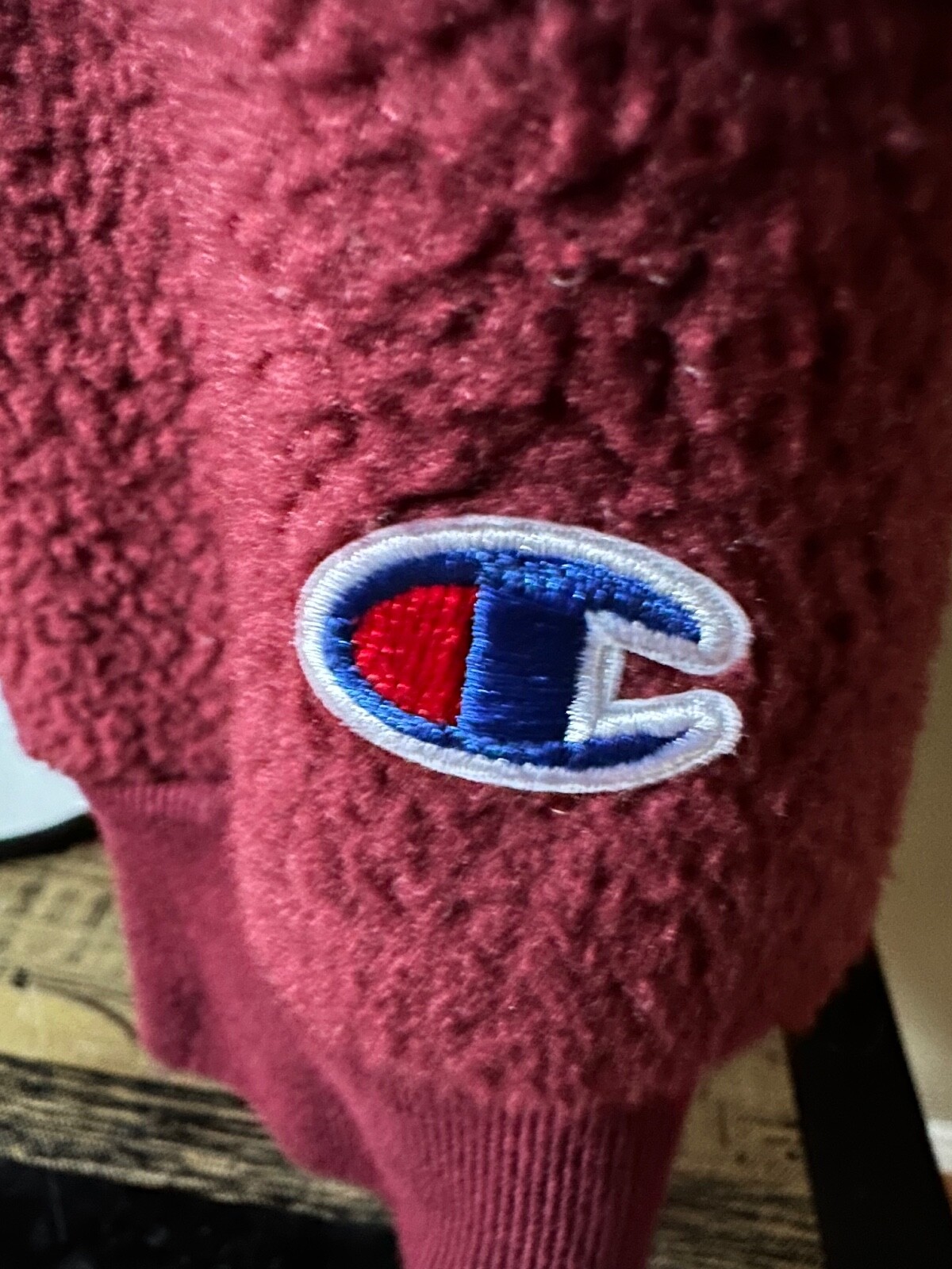 Champion Embroidered Authentic Athleticwear Full Zip Fleece Jacket (XL ...