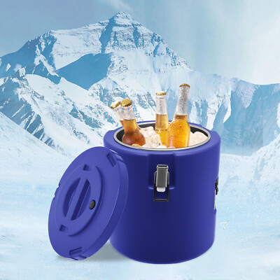 Blue 15L/13.62 QT Modern Insulated Bucket, Insulated Soup Container ...