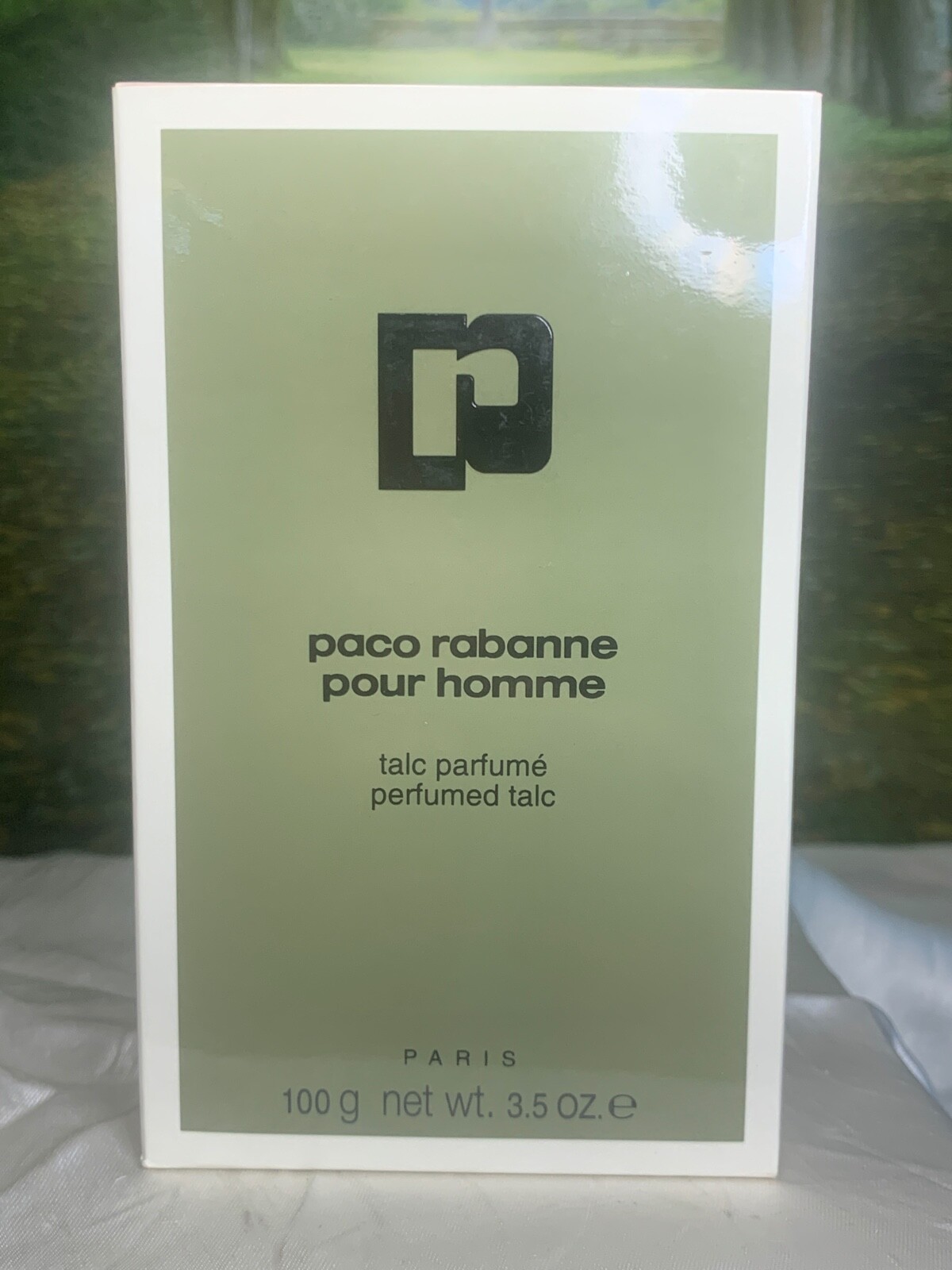 PACO RABANNE POUR HOMME 100G PERFUMED TALC (NEW WITH BOX) | eBay