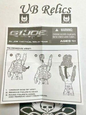GI Joe 2013 Retaliation Tactical Ninja Team Mouse blueprints ...
