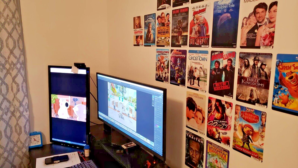 Jumping The Broom Downtown Blockbuster Video Movie Backer Card ART ...