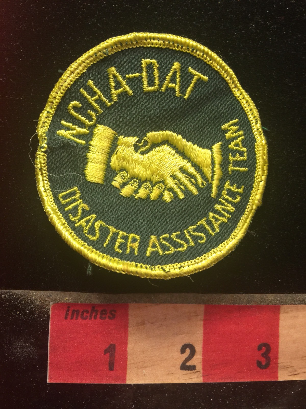 Vintage NCHA-DAT DISASTER ASSISTANCE TEAM Patch 81WE | eBay