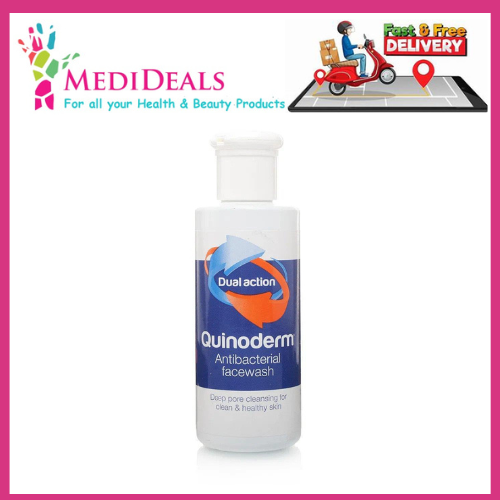 Quinoderm Antibacterial Facewash 150ml for sale online | eBay