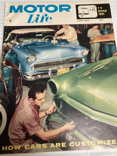 Motor Life Magazine June 1956 Vol 5 #11 EXCELLENT How Cars Are ...