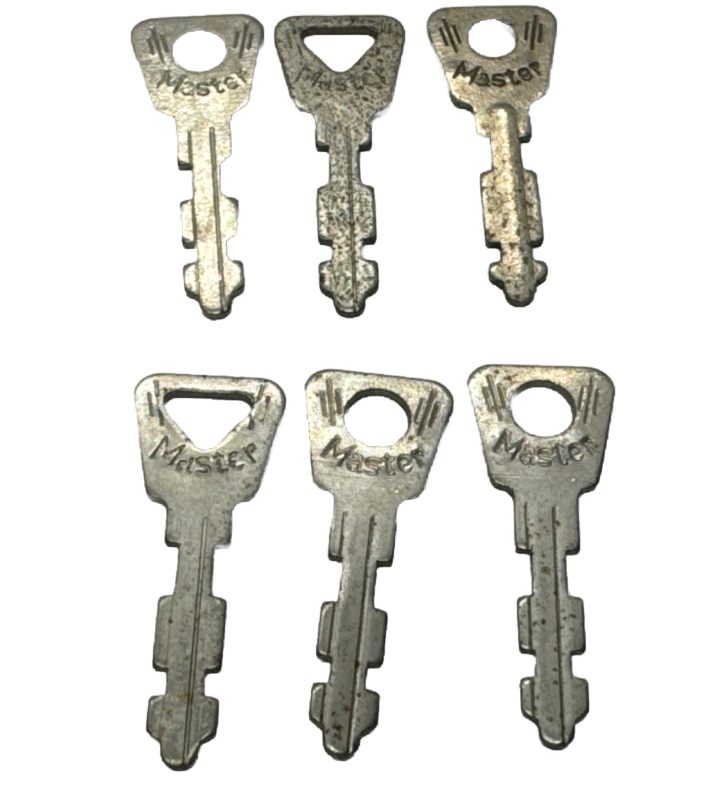 Lot of 6 MINI MASTER Lock Keys - VINTAGE/ANTIQUE | eBay