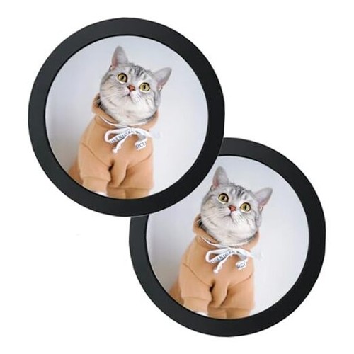 2 Pack Round Picture Frame 10 Inch Photo Frame Wall Hanging Picture ...
