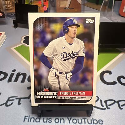 2024 Topps Hobby Rip Night Freddie Freeman | eBay