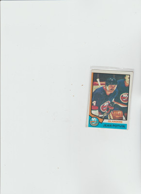 1974-75 topps #101 Jean Potvin RC ISLANDERS | eBay