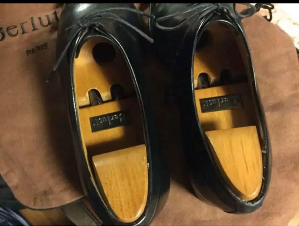 Berluti Men 9.0US Leather Straight Tip Dress Shoes Rubber Sole Used | eBay