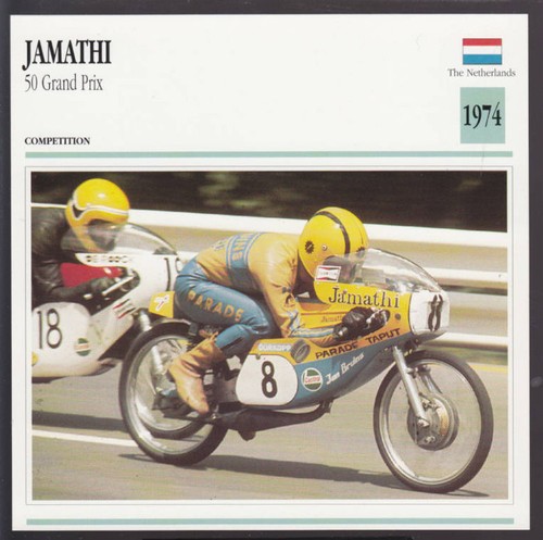 1974 Jamathi 50cc Grand Prix Jan Bruins Race Motorcycle Photo Spec Info ...