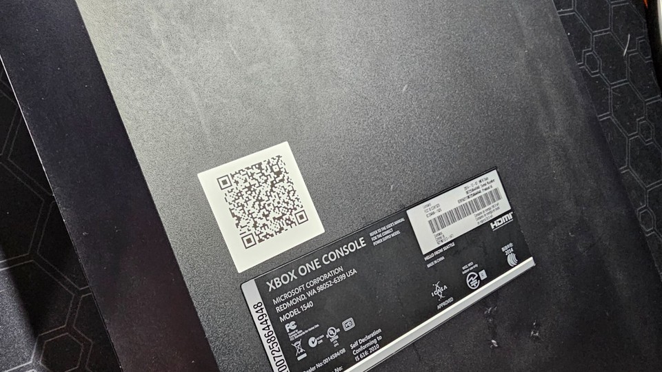 Xbox One XDK Development Kit Banned from Xbox Live QR Code | eBay
