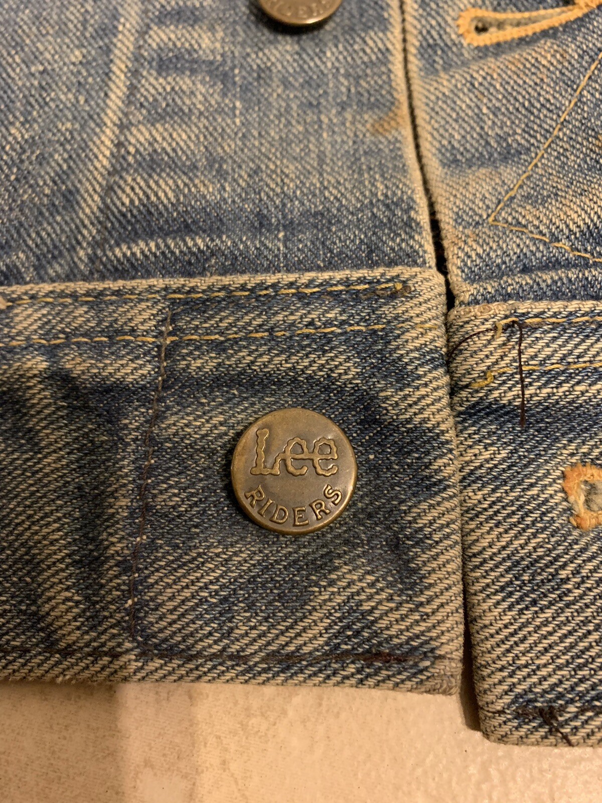 RARE 1980s Vintage Lee Ladies Jean Denim Jacket Harle… - Gem