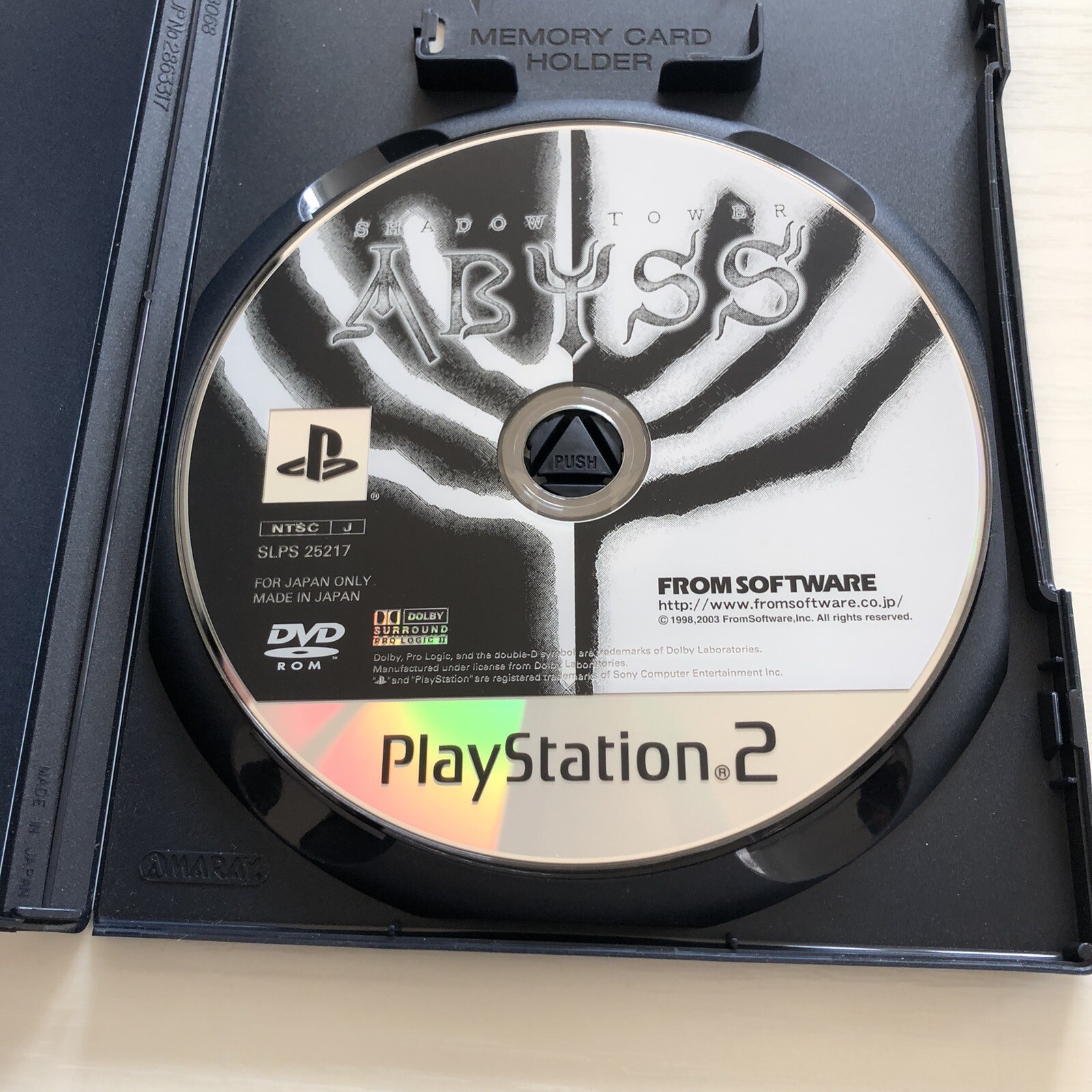 Shadow Tower PS1 PS2 Abyss set of 2 PlayStation FROM Software | eBay