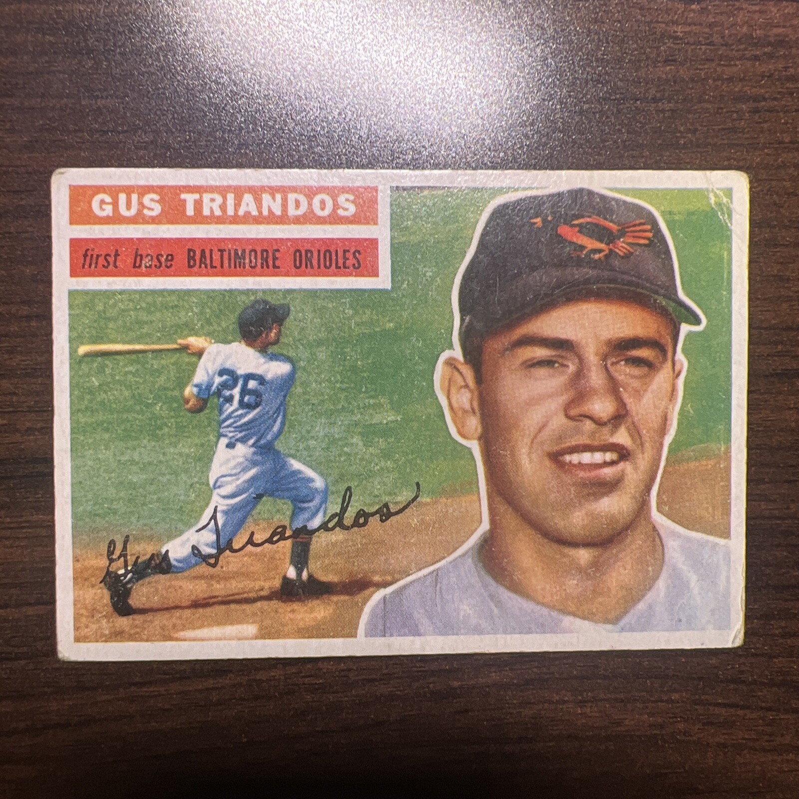1956 Topps - #80 Gus Triandos | eBay