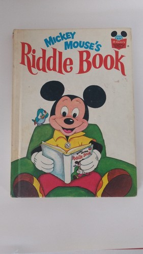 Disney's Mickey Mouse Riddle Book ( 1972, Hardcover) | eBay